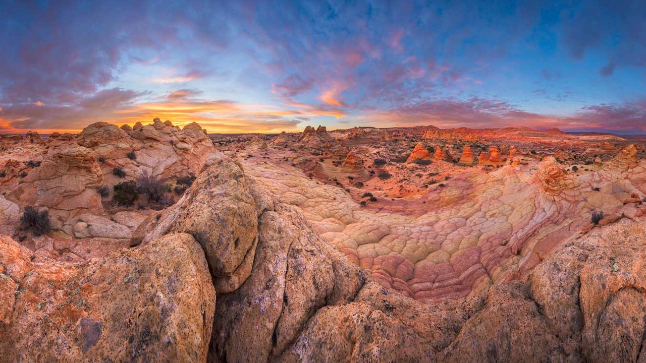 Sandstone rock formations - 高清壁纸 - 浮云网