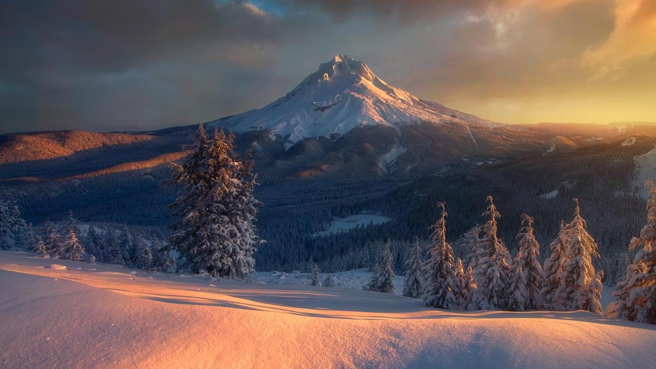 Mount Hood - 高清壁纸 - 浮云网